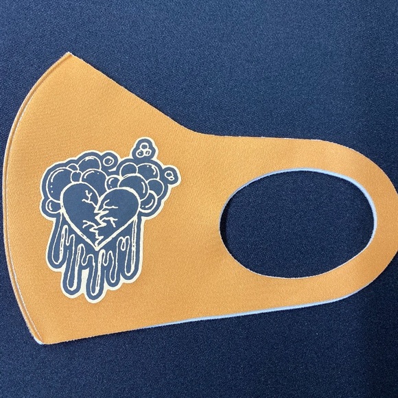 Other | Custom Made Mask Hand Drawn Design By Me | Poshmark